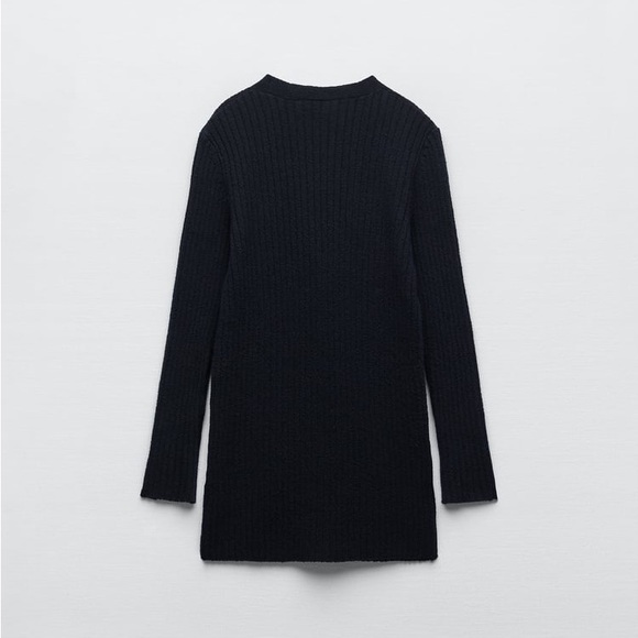 Zara | Other | Zara Gold Button Ribbed Knit Set | Poshmark